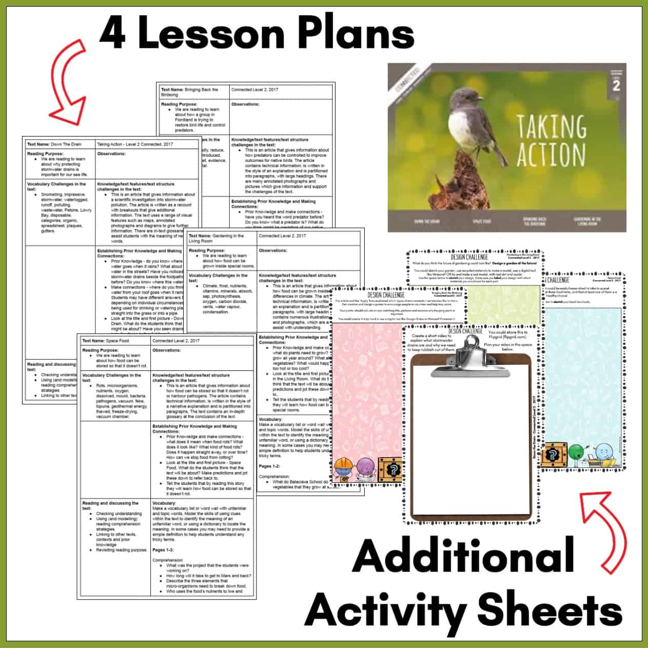 Connected Level 2 2017 Taking Action - NZ School Journal Activities ...