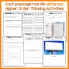 Electric Cars Reading Comprehension Passages and Questions | Science ...