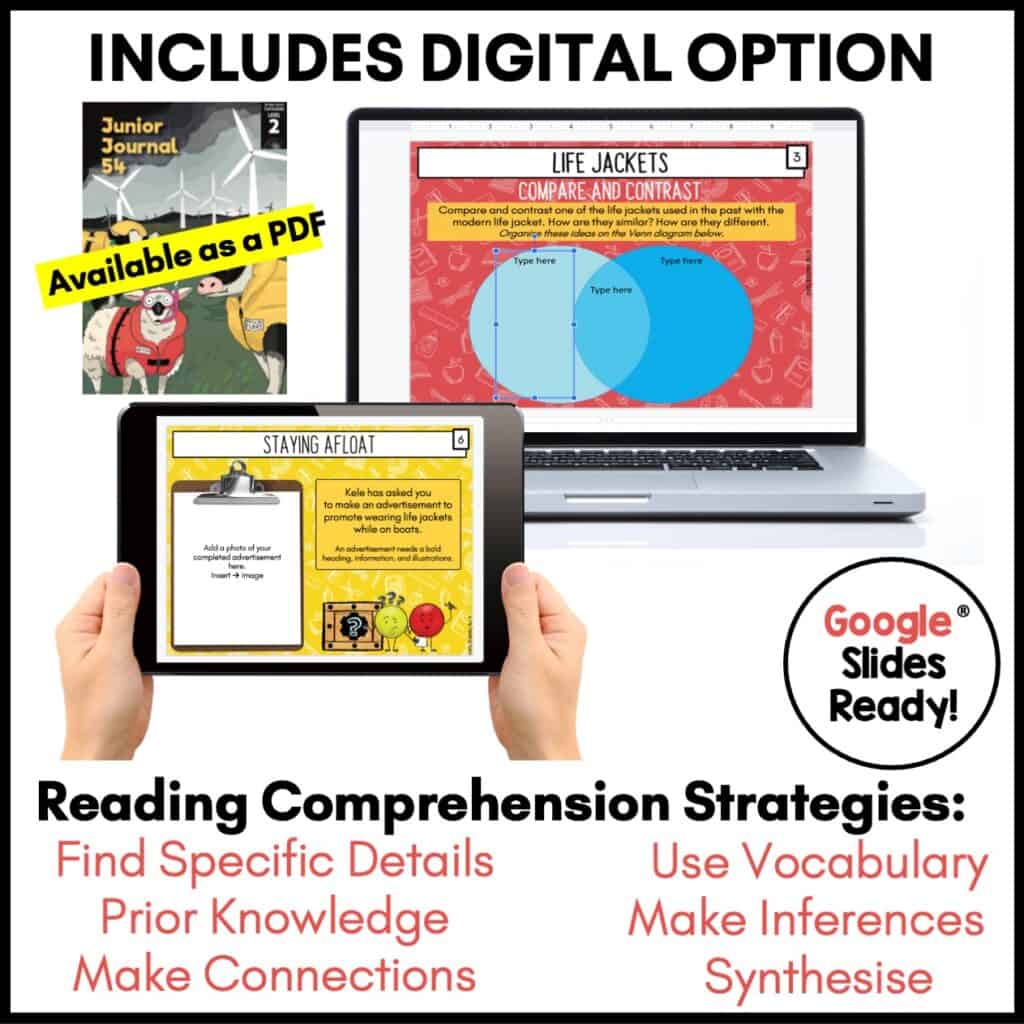 NZ Junior Journal 54 Activities and Lesson Plans Paper-based and ...