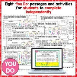 Monitoring for Understanding | Reading Passages and Activities - Top ...