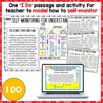 Monitoring for Understanding | Reading Passages and Activities - Top ...