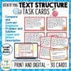 Identifying Nonfiction Text Structure Bundle - Top Teaching Tasks