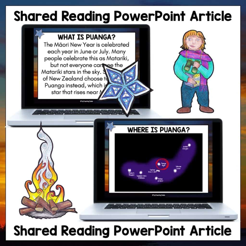 Puanga Junior Activity Pack - Top Teaching Tasks