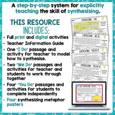 Synthesising Reading Passages and Activities - Explicit Teaching Tool ...