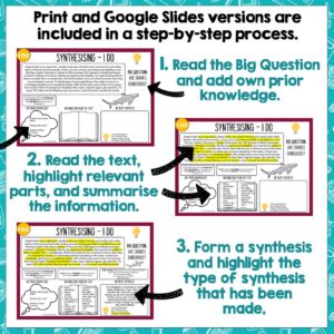 Synthesising Reading Passages and Activities - Explicit Teaching Tool ...
