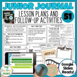 NZ Junior Journal 50 Activities and Lesson Plans | Print and Digital ...