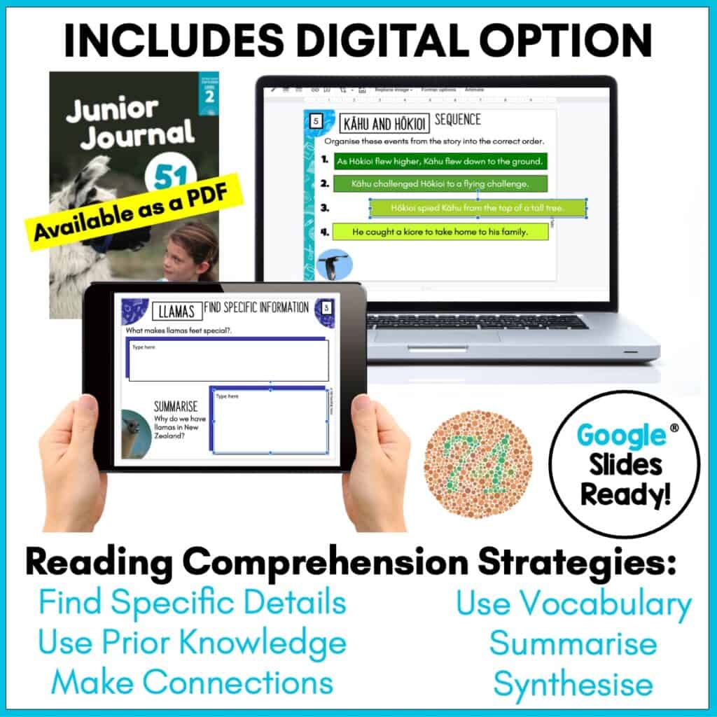 NZ Junior Journal 51 Activities and Lesson Plans - Top Teaching Tasks