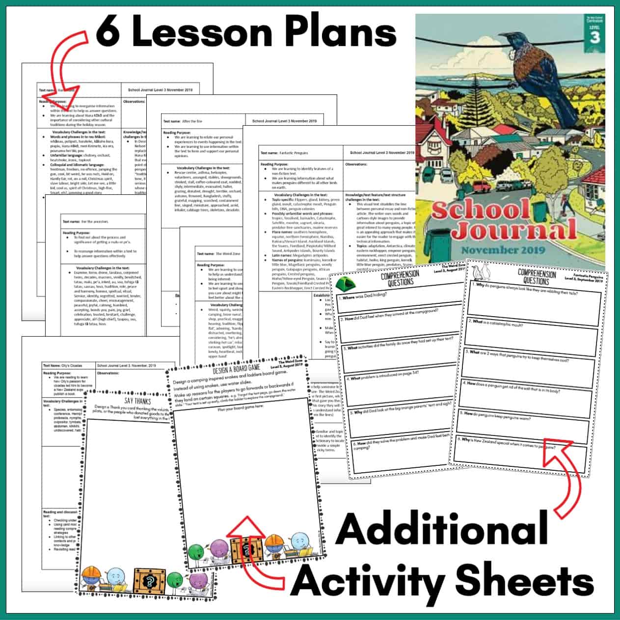 NZ School Journal Level 3 November 2019 Activities - Top Teaching Tasks