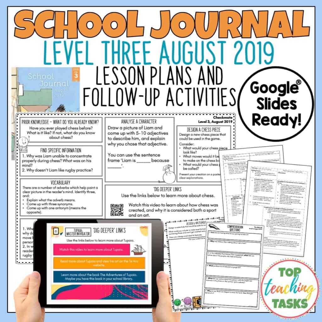 School Journal Activities - Page 2 of 2 - Top Teaching Tasks