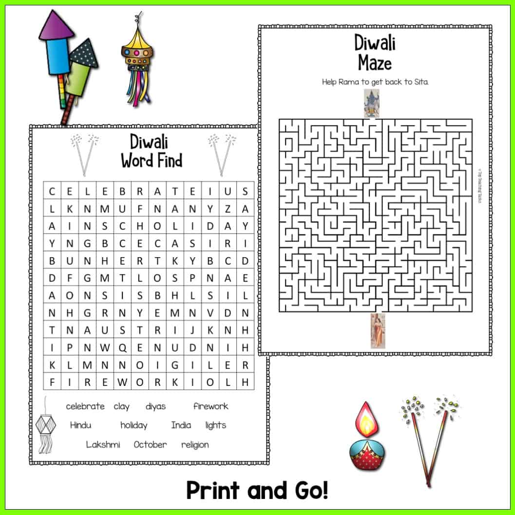 Diwali Festival of Lights Activity Pack - Top Teaching Tasks