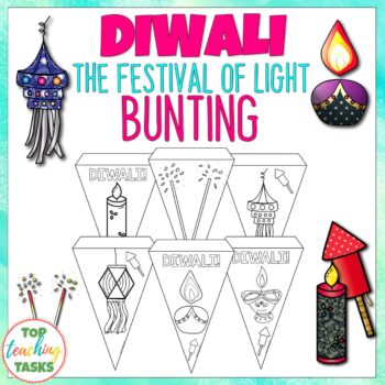 Diwali Festival of Lights Classroom Decor BUNTING - Top Teaching Tasks