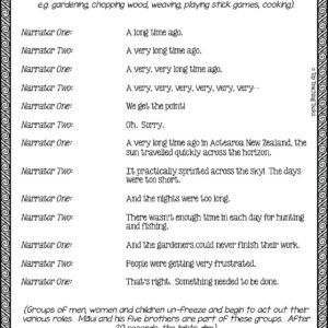 How Māui Slowed The Sun | Māori Myths and Legends Play Script - Top ...