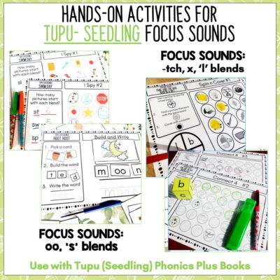 Ready to Read Phonics Plus Tupu Hands-On Activities - Top Teaching Tasks