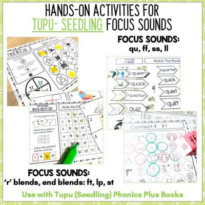 Ready to Read Phonics Plus Tupu Hands-On Activities - Top Teaching Tasks