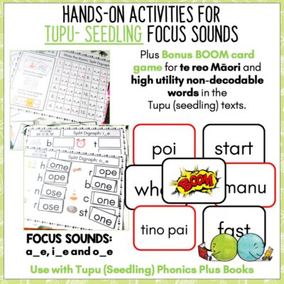 Ready to Read Phonics Plus Tupu Hands-On Activities - Top Teaching Tasks