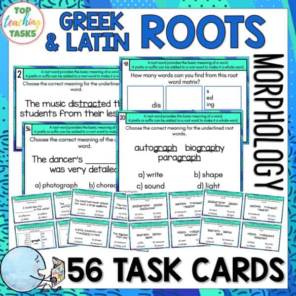 Greek And Latin Root Word Task Cards Morphology Task Cards Top Greek And Latin Root Word Task Cards Morphology Task Cards Top