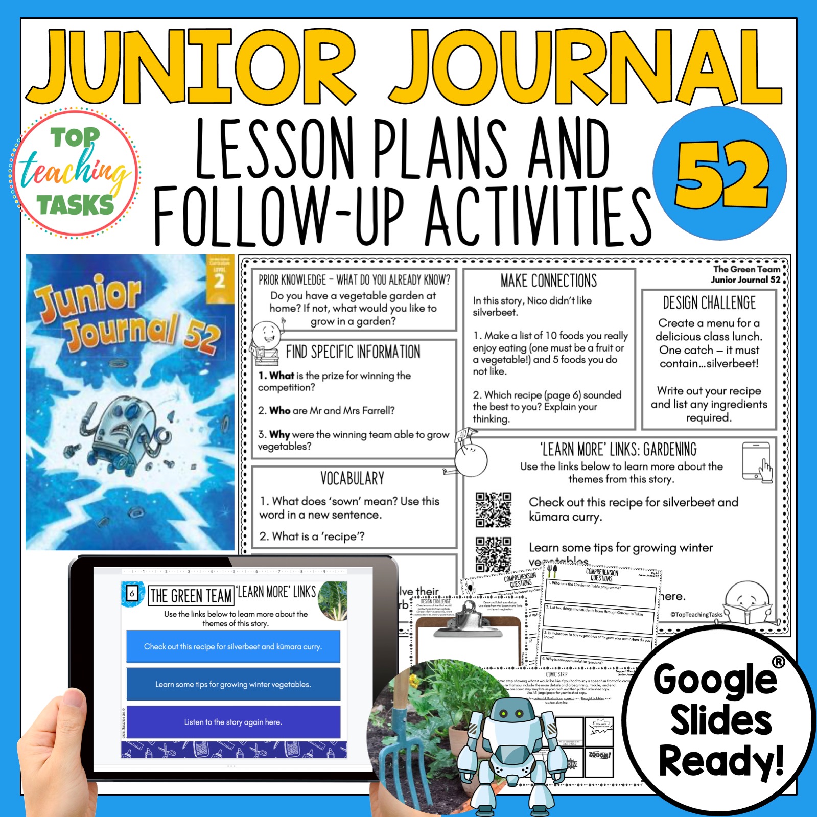 NZ Junior Journal 50 Activities and Lesson Plans | Print and Digital ...