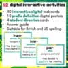 Prefixes Digital Task Card Activities Volume Two | Morphology ...