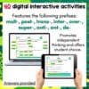 Prefixes Digital Task Card Activities Volume Two | Morphology ...