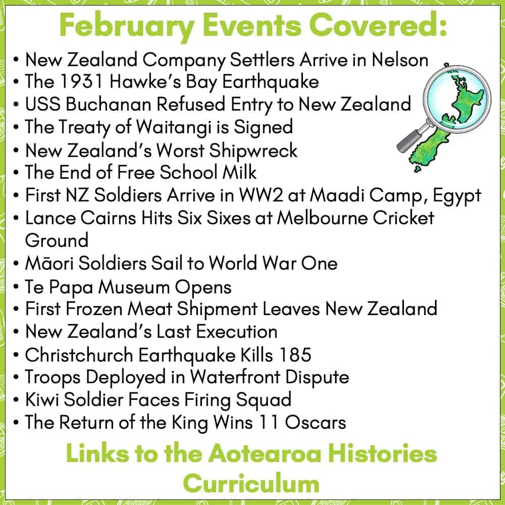A Week in New Zealand History February: Discussion Google Slides and ...