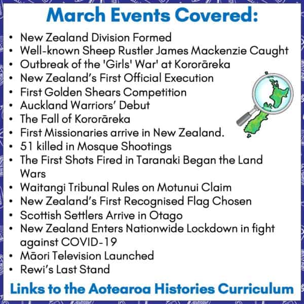 A Week in New Zealand History March: Discussion Google Slides and ...