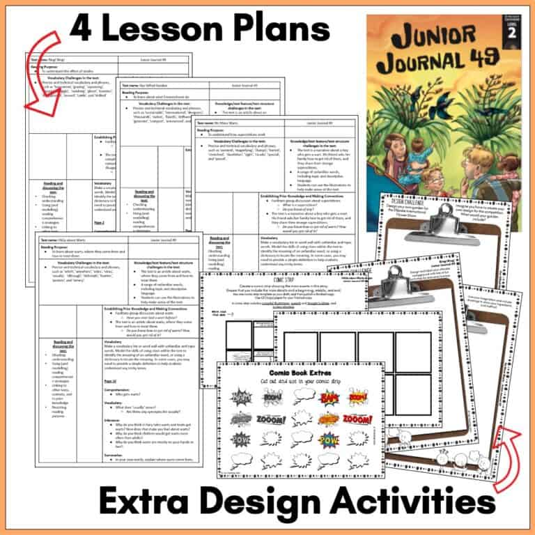 NZ Junior Journal 49 Activities and Lesson Plans | Print and Digital ...