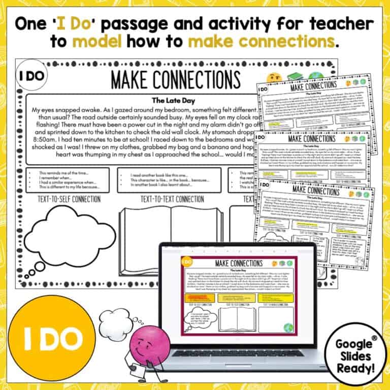 Make Connections Passages, Activities, Posters and Bookmarks - Top ...