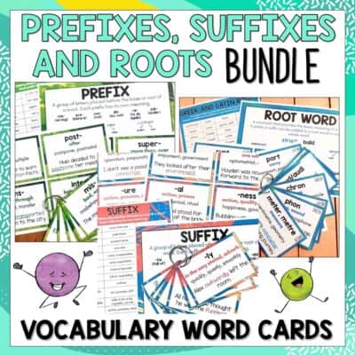 Prefixes Digital Task Card Activities Volume One | Morphology ...