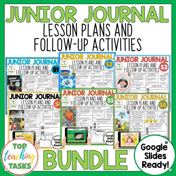 NZ Junior Journal Activities Bundle JJ 51-56 | Paper-based and Digital ...