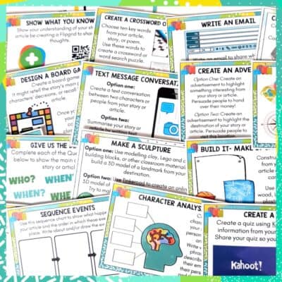 The Great New Zealand Road Trip: NZ School Journal Task Cards and ...