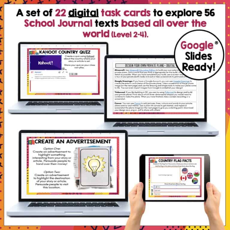 NZ School Journal Task Cards: The Great Overseas Adventure - Top ...