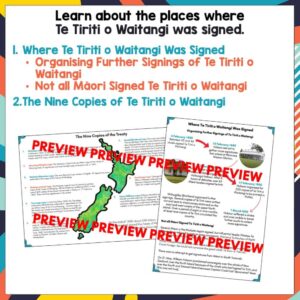 Where the Treaty of Waitangi Was Signed Year 4-6 Activities - Top ...