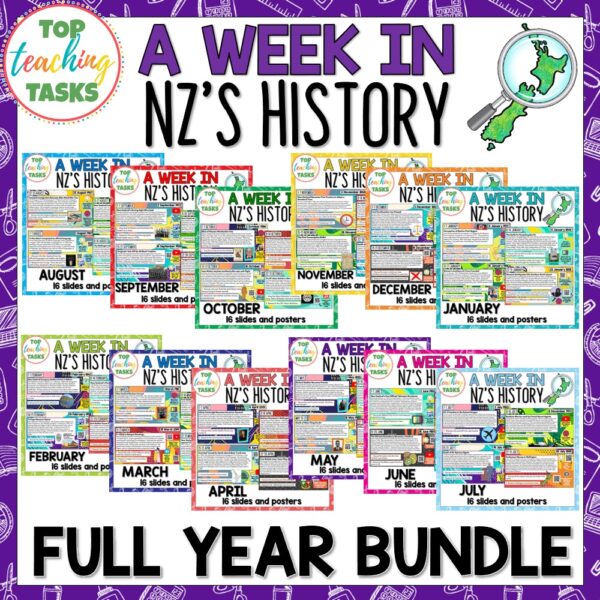 Practical Ways to Use our 'A Week in NZ's History" resources - Top ...