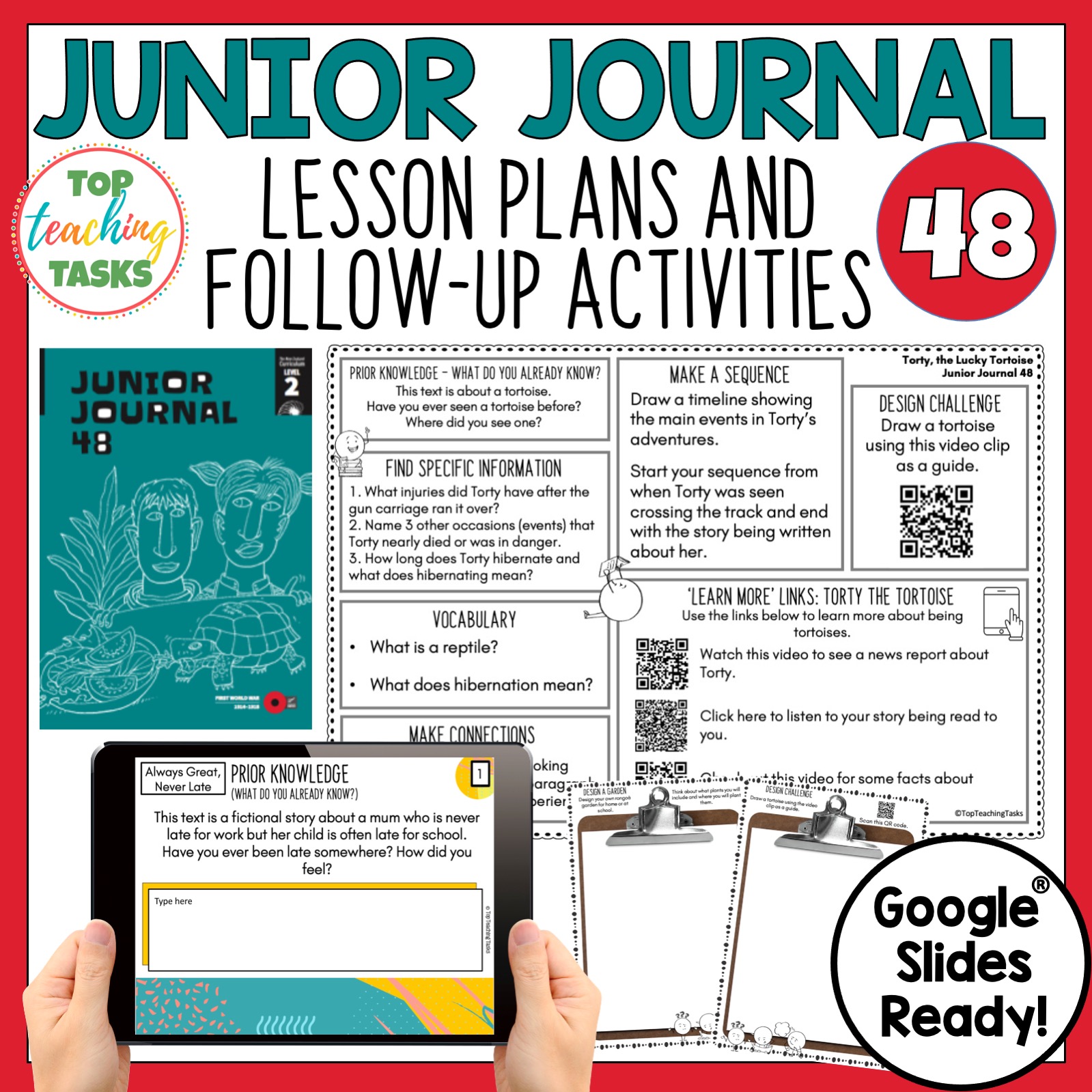 NZ Junior Journal 48 Activities and Lesson Plans | Print and Digital ...