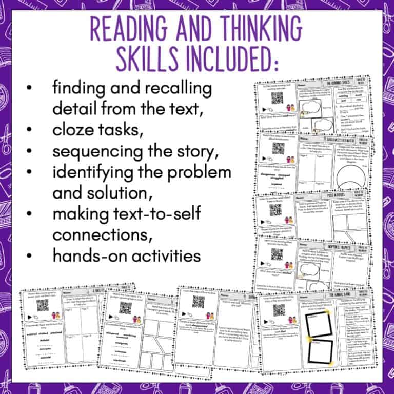 Purple Level 20 PM Readers Follow Up Activities - Top Teaching Tasks