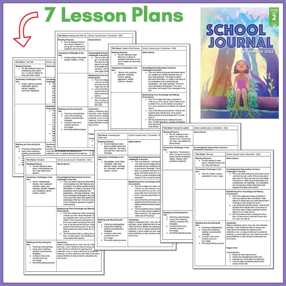 NZ School Journal Level 2 November 2022 Follow Up Activities - Top ...