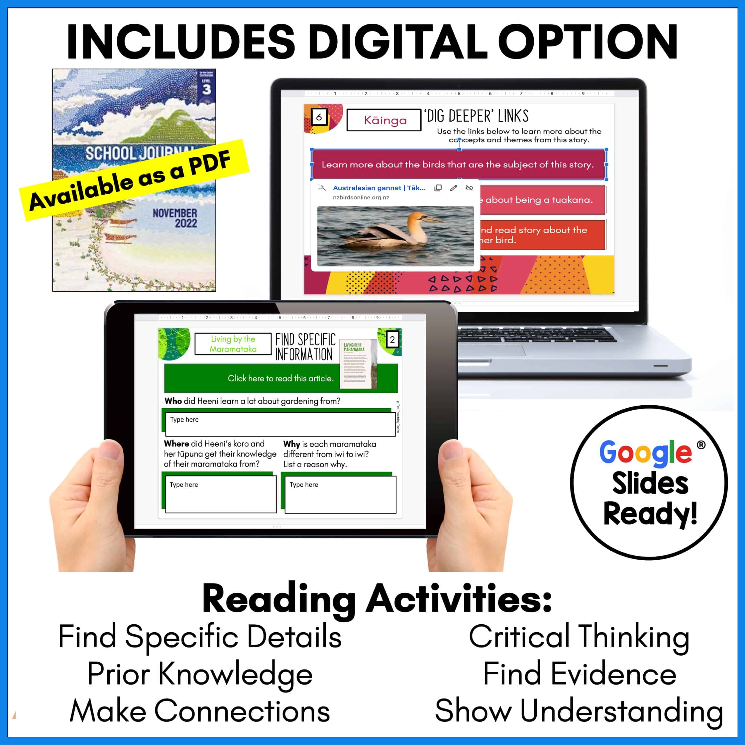 NZ School Journal Level 3 November 2022 Follow Up Activities - Top ...