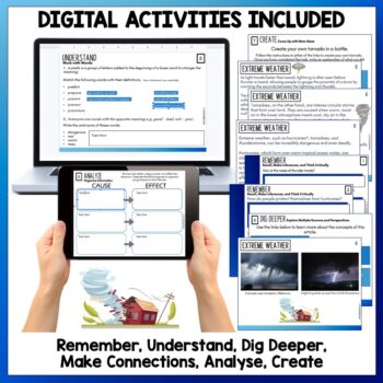 Extreme Weather Reading Comprehension and Science Passages and ...