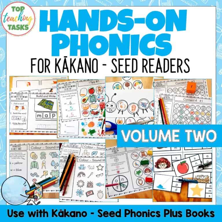 Ready to Read Phonics Plus Kākano Hands-On Activities - Volume Two ...