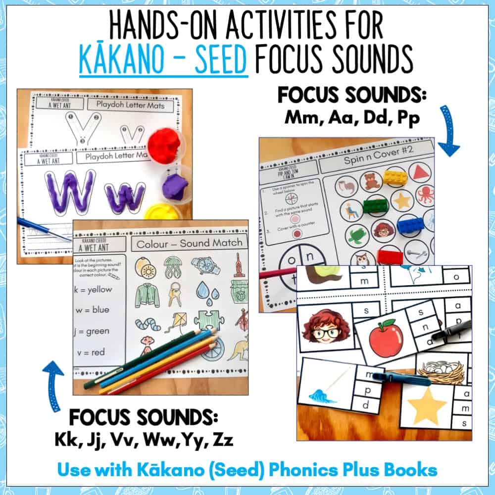 Ready to Read Phonics Plus Kākano Hands-On Activities - Volume Two ...