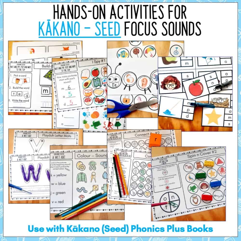 Ready to Read Phonics Plus Kākano Hands-On Activities - Volume Two ...