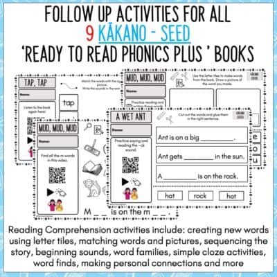 Ready to Read Phonics Plus Kākano Seed Activities NZ Volume Two - Top ...