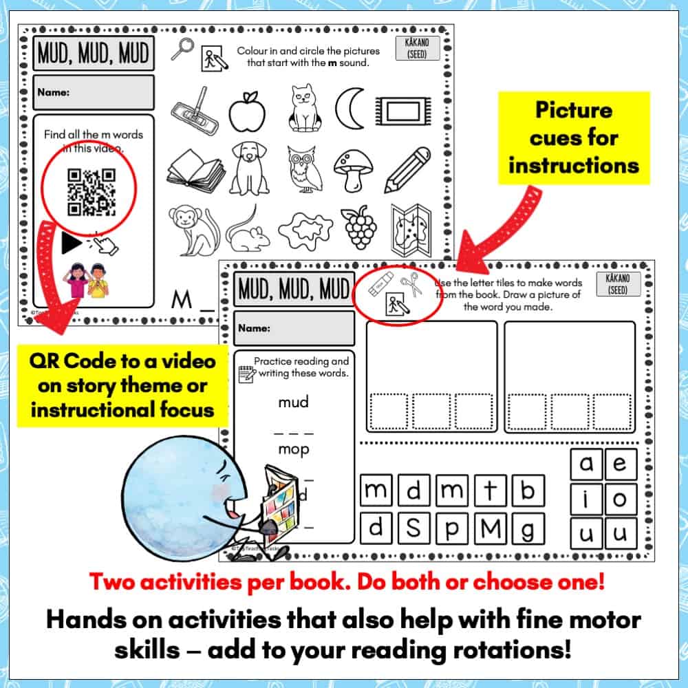 Ready to Read Phonics Plus Kākano Seed Activities NZ Volume Two - Top ...
