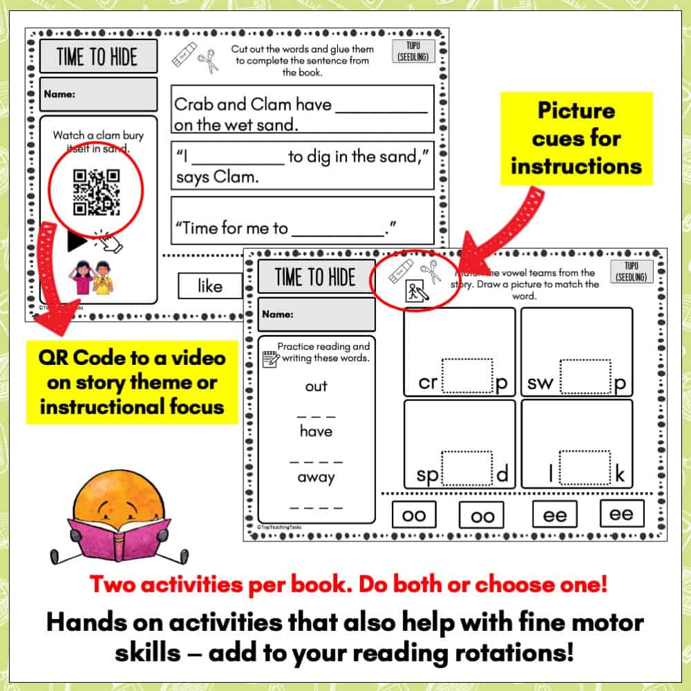 Ready to Read Phonics Plus Tupu Seedling Activities NZ Volume 2 - Top ...