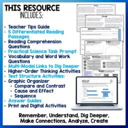 Earthquakes Reading Comprehension Passages and Questions - Top Teaching ...