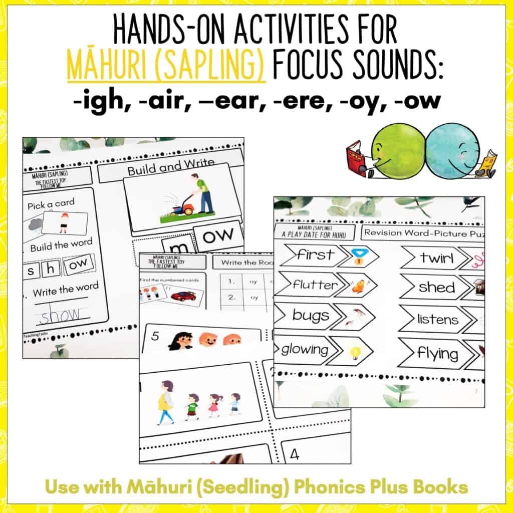 Ready to Read Phonics Plus Māhuri Hands-On Activities Volume Two - Top ...