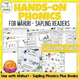Ready to Read Phonics Plus Māhuri Hands-On Activities Volume One - Top ...