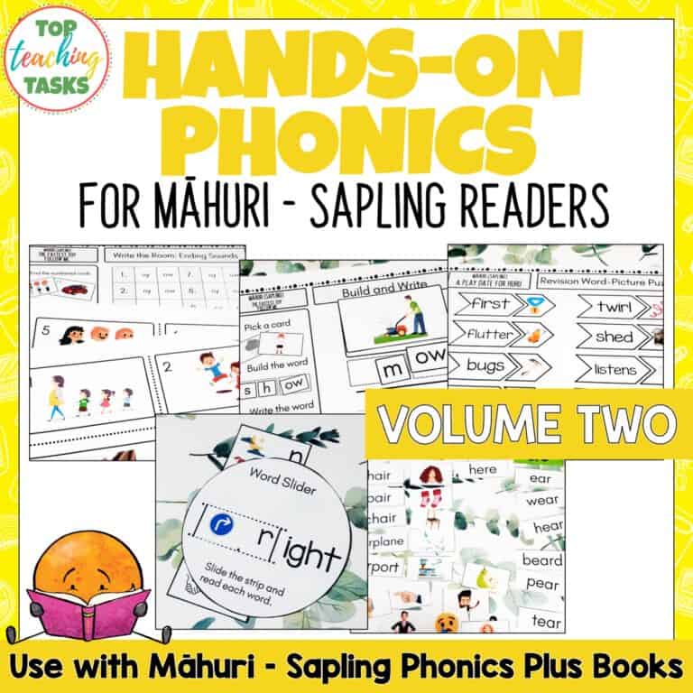 Ready to Read Phonics Plus Māhuri Hands On Activities BUNDLE - Top ...