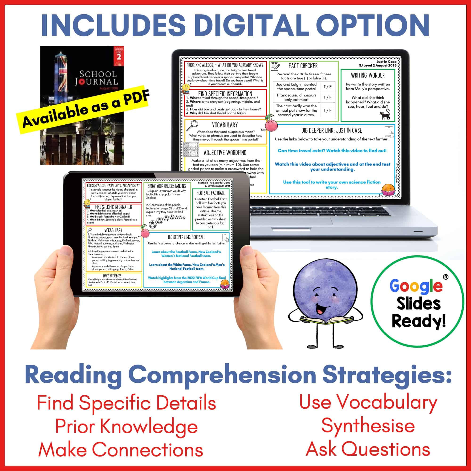 NZ School Journal Level 2 August 2018 Follow Up Activities - Top ...
