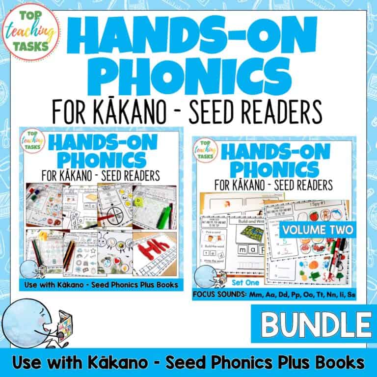 Ready to Read Phonics Plus Kākano Seed Activities | Junior Primary New ...
